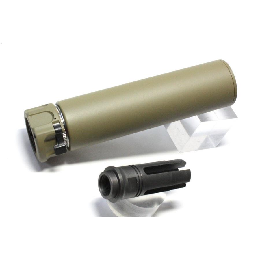 UFC SF SOCOM 762 RC2サイレンサー TAN/4Pハイダー ≪14mm-≫ : ガンモール大阪 - 通販 - Yahoo!ショッピング