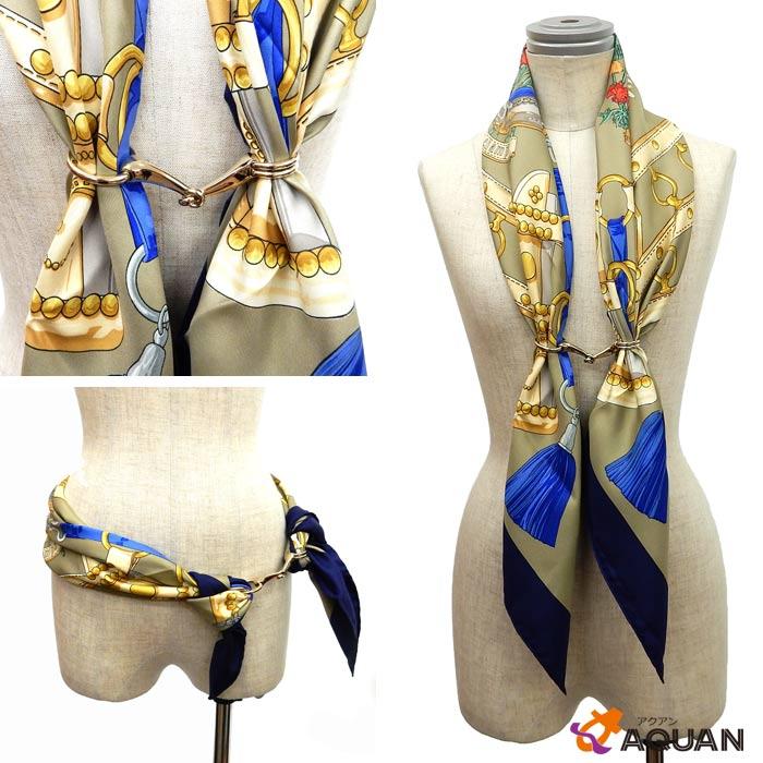 HERMES エルメス スカーフ留 スカーフリング モール2 ANNEAU DE HERMES エルメス スカーフ留 スカーフリング モール2 ANNEAU DE