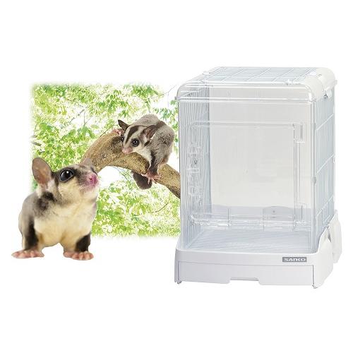 イージーホーム 三晃商会 クリアーモモンガ40WH サンコー C78 モモンガ用飼育ケージ らくらくメンテナンス : アクアペットサービス ヤフー店 - 通販 - Yahoo!ショッピング