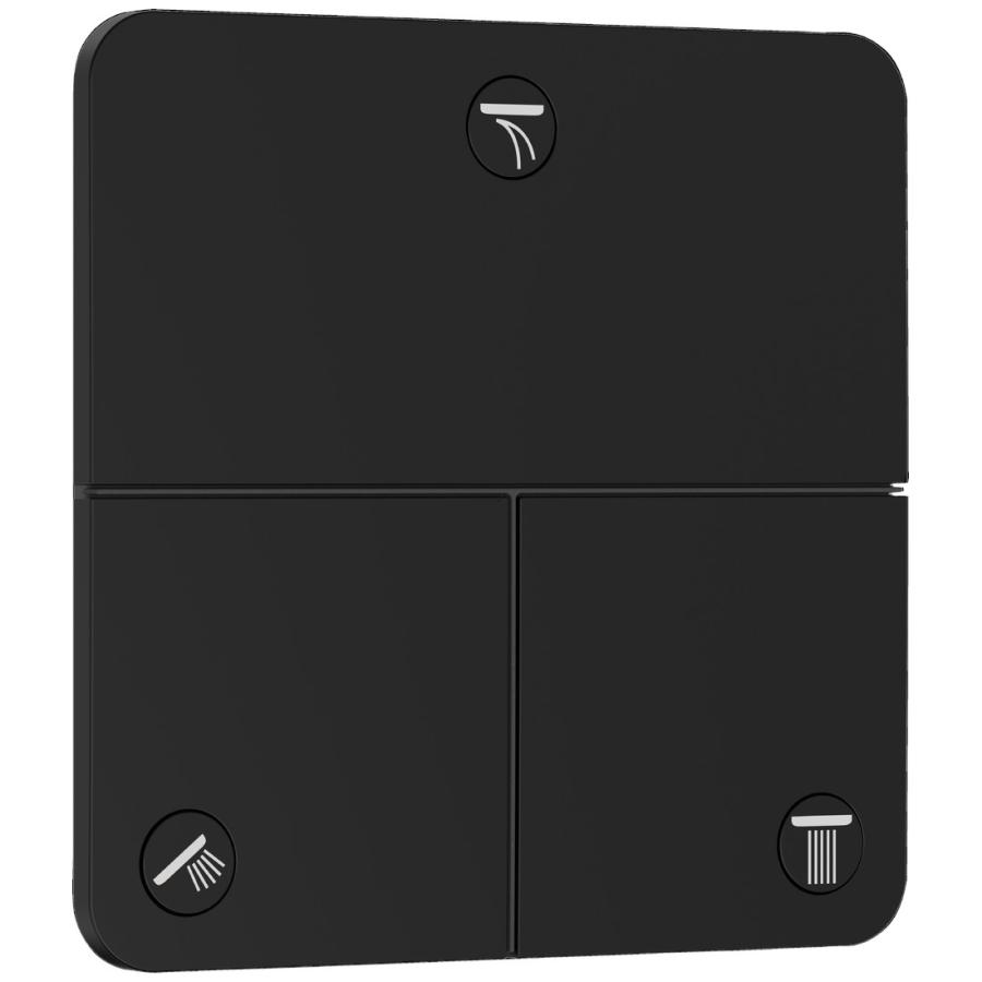 15587670 ハンスグローエ Hansgrohe シャワーセレクトコンフォートQ バルブ 埋込式 3アウトレット切替用（化粧部）（マット ...