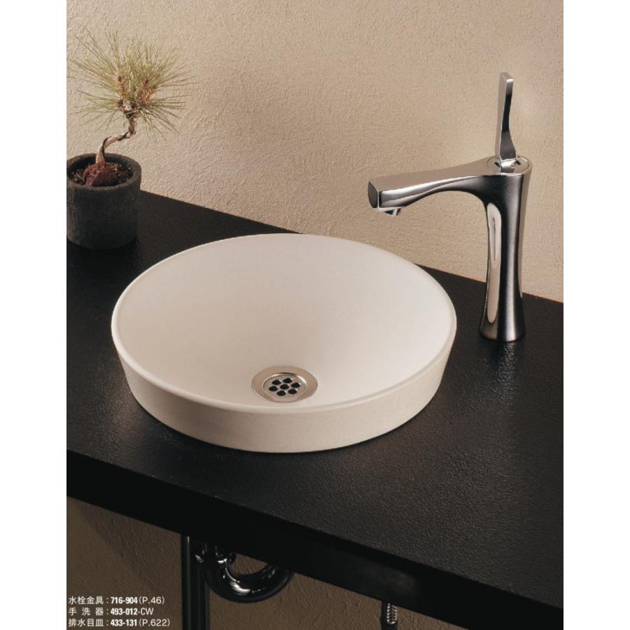カクダイ 493-012-DW カクダイ 丸型手洗器（白窯肌） 瑠珠（りゅうじゅ） : アクアshop - 通販 - Yahoo!ショッピング