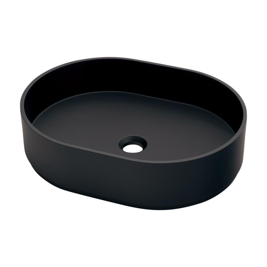 カクダイ 493-260-D カクダイ 丸型洗面器（マットブラック） Luju（リュウジュ） : アクアshop - 通販 - Yahoo!ショッピング