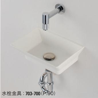 カクダイ 493-262-MW カクダイ 角型手洗器（マットホワイト） Luju（リュウジュ） : アクアshop - 通販 - Yahoo!ショッピング