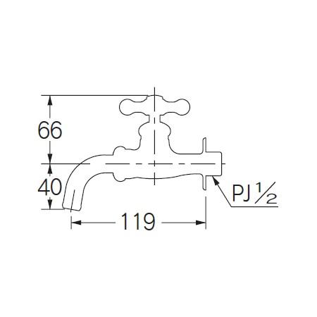 カクダイ 701-511-CH カクダイ 万能ホーム水栓 : アクアshop - 通販 - Yahoo!ショッピング