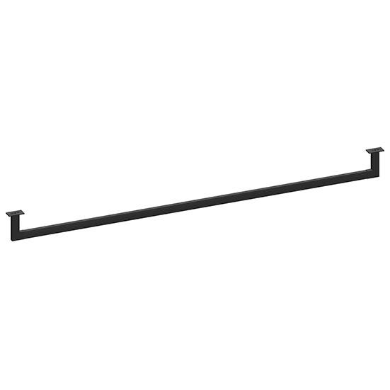 KAWAJUN AC-906-113-1512 KAWAJUN ハンガーバー 棚板付け用 W1512（113マットブラック）（AC9061131512） : アクアshop - 通販 ...