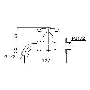 BHD13-RM 水生活製作所 万能ホーム胴長水栓(ラダー・メッキ) : bhd13-rm : アクアshop - 通販 - Yahoo!ショッピング