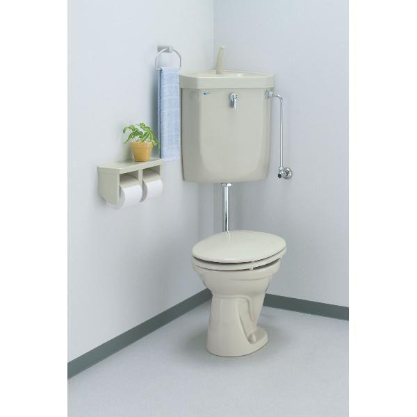 INAX C-P13P + DT-870XU38 LIXIL INAX 隅付 一般洋風便器 組み合わせ便器 床上排水（壁排水）（便座なし） : アクアshop - 通販 - Yahoo!ショッピング
