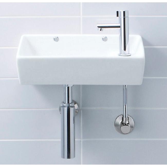 INAX L-35 ＋ LF-48 LIXIL INAX 角形手洗器（壁付式） 立水栓セット : アクアshop - 通販 - Yahoo!ショッピング