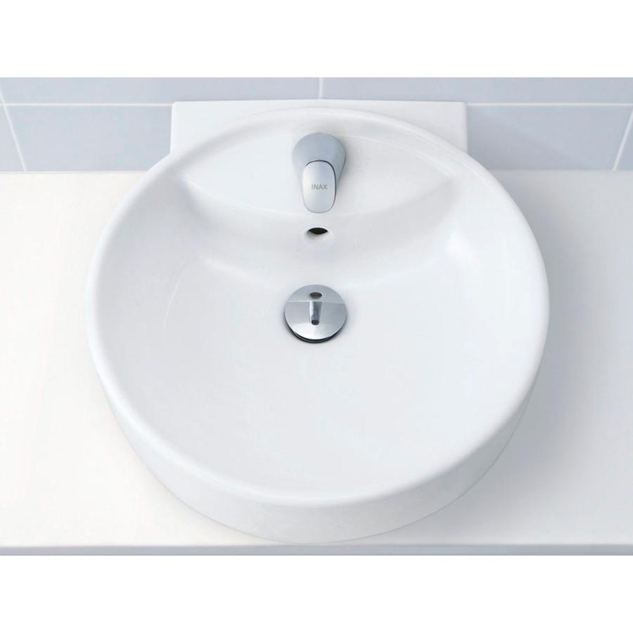 INAX L-543ANC/BW1 + AM-300TCV1 LIXIL INAX 丸形洗面器（ベッセル式） 自動水栓セット : アクアshop - 通販 - Yahoo!ショッピング
