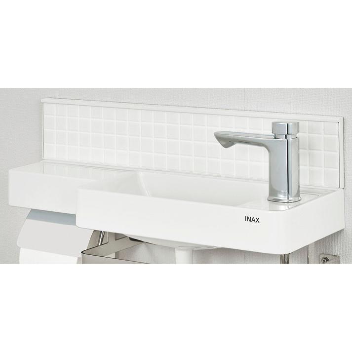INAX L-D102RC-W LIXIL INAX オールインワン手洗 バックパネルあり 一般地 右仕様 壁給水・壁排水（Pトラップ） : アクアshop - 通販 - Yahoo!ショッピング