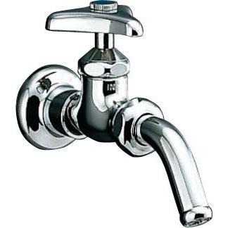 INAX LF-7RE-13-U LIXIL INAX 単水栓 ユーティリティ用水栓 送り座付吐水口回転形横水栓 : アクアshop - 通販 - Yahoo!ショッピング