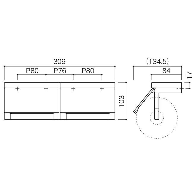KAWAJUN SE-05W-4003 KAWAJUN ダブルペーパーホルダー（マットブラック+ライトブラウン）（SE05W4003） : アクアshop - 通販 - Yahoo!ショッピング