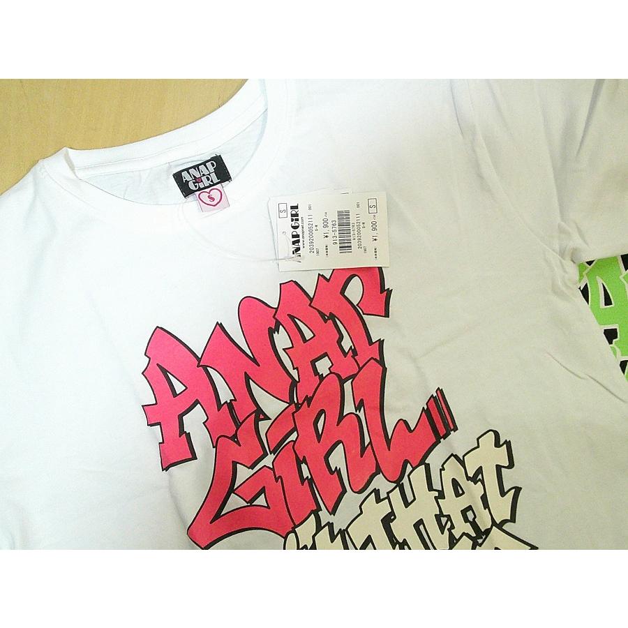 ANAP GiRL ☆ANAP GIRL(アナップガール)☆半袖Tシャツ♪(150/160cm)白/黒 : あーち ちっち まーち - 通販 - Yahoo!ショッピング