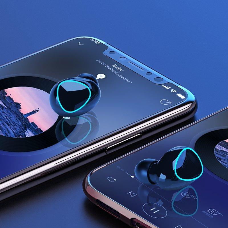 ワイヤレスイヤホン Bluetooth5.3 FIPRIN 6956 コンパクト 高音質 重低音 防水 スポーツ iPhone 14 13 Android ブルートゥース 最新型 :6758 ...