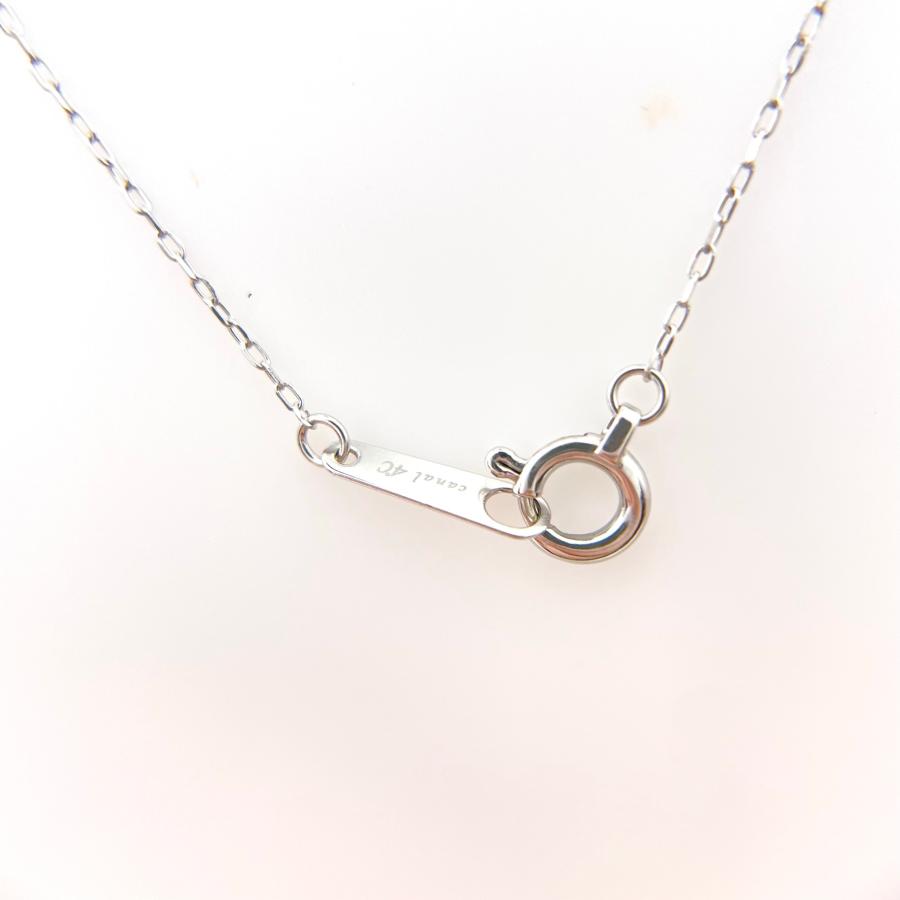 Canal4℃ Canal 4℃ ネックレス ホワイトゴールド ダイヤモンド 送料無料 神戸市・荒木質店 : 荒木質店 Yahoo!ショップ - 通販 - Yahoo!ショッピング