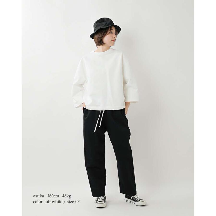 TRAVAIL MANUEL（トラバイユマニュアル） コットン ハイゲージ 裏毛 ヘムコード プルオーバー 2033 レディース【☆】 : aranciato ヤフー店 - 通販 ...