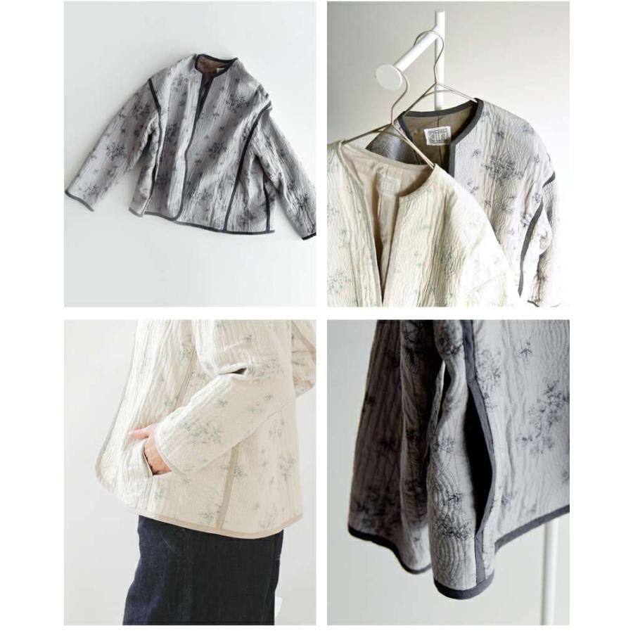 aranciato キリ qiri フラワー キルト ジャガード ジャケット flower quilt jacquard jacket 63-01-jk-001-25-1 レディース ...