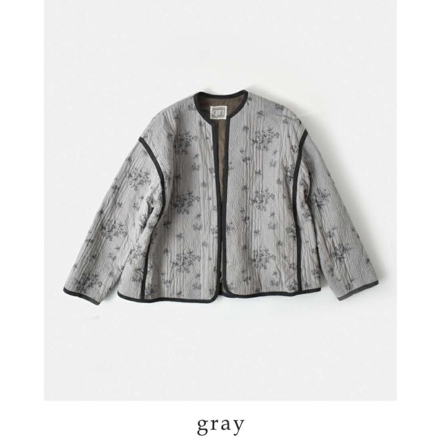 aranciato キリ qiri フラワー キルト ジャガード ジャケット flower quilt jacquard jacket 63-01-jk-001-25-1 レディース ...