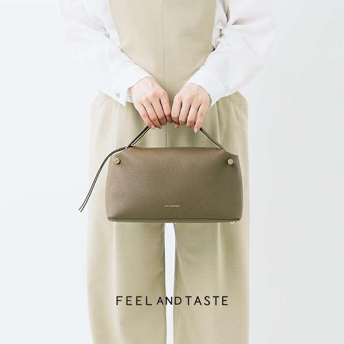 FEEL AND TASTE フィールアンドテイスト カウレザー 2way ショルダー バッグ bread f202b521 レディース 2025aw新作 : aranciato ヤフー店 ...