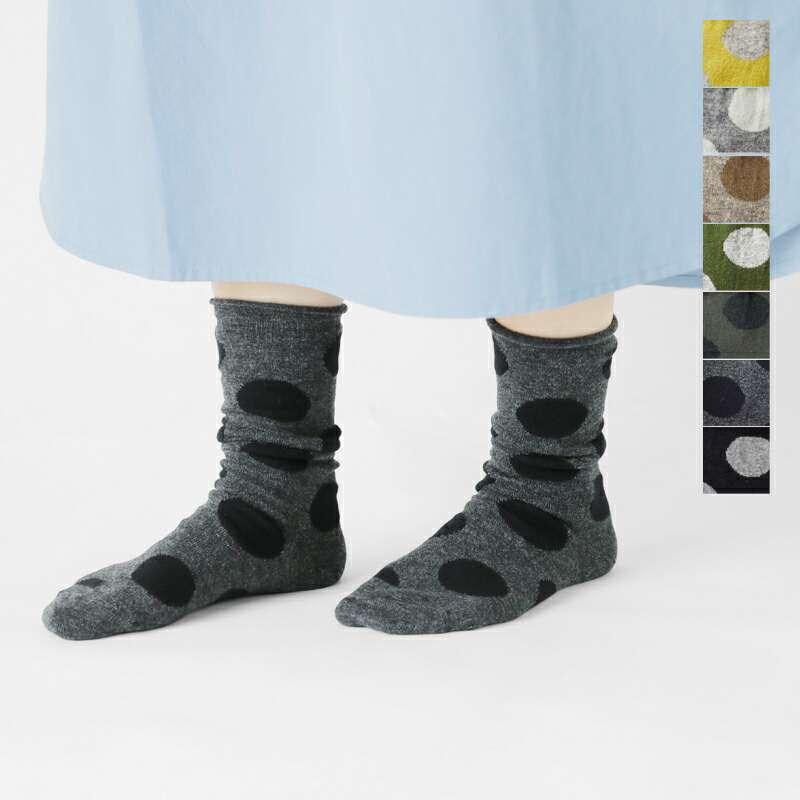 Homie ゆうパケット選択可Homie ホミー ウール ビッグドット ソックス h-034 : aranciato ヤフー店 - 通販 ...