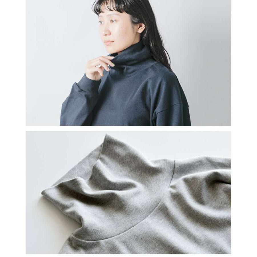 LENO リノ コットン モック タートルネック プルオーバー MOCK TURTLE