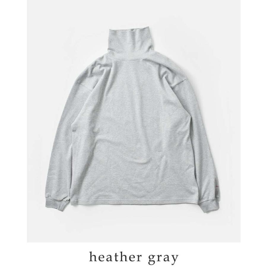 LENO リノ コットン モック タートルネック プルオーバー MOCK TURTLE