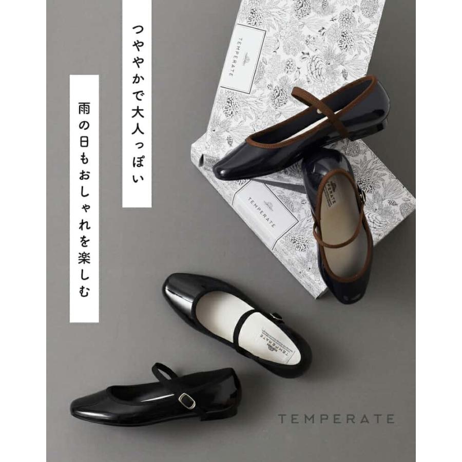 【☆】テンパレイト TEMPERATE ワンストラップ レイン フラット パンプス レインシューズ MARTA marta : marta : aranciato ヤフー店 - 通販 ...