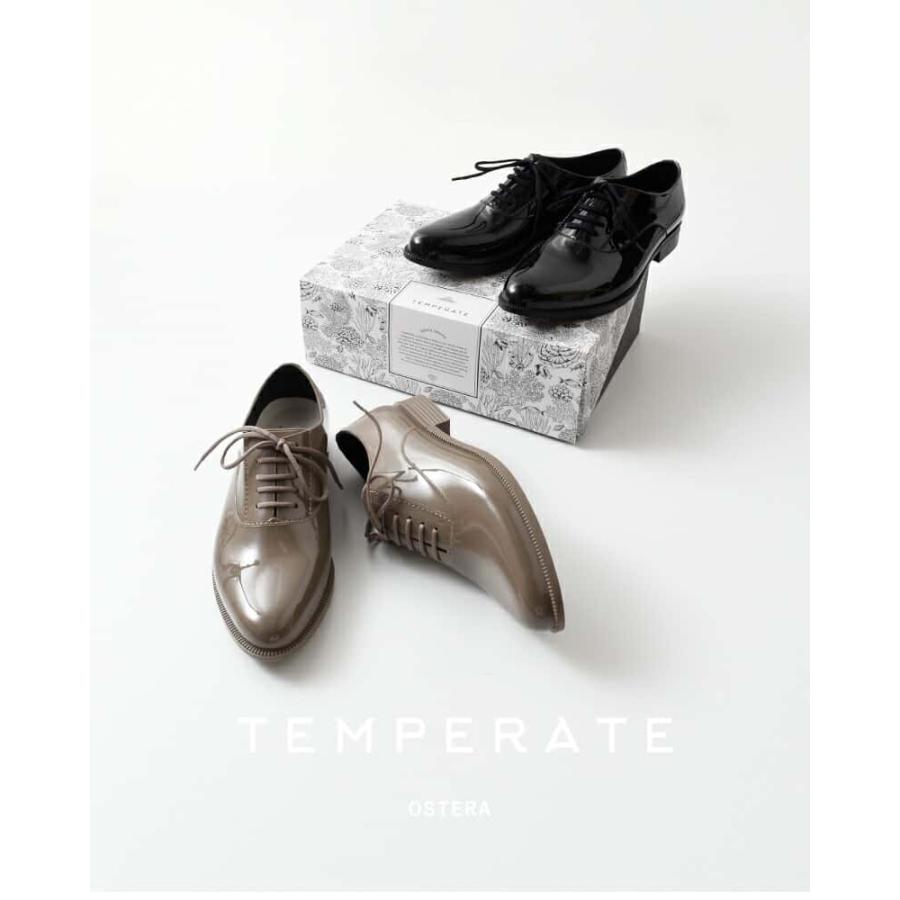 TEMPERATE テンパレイト オックスフォード レースアップ レインシューズ OSTERA ostera【☆】 : aranciato ヤフー店 - 通販 - Yahoo!ショッピング