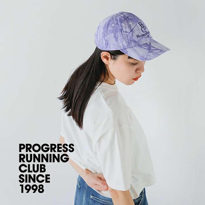 London プログレスランニングクラブ PROGRESS RUNNING CLUB コットン タイダイ染め キャップ LONDON PRC BADGE prc-25ss-14-15 ...