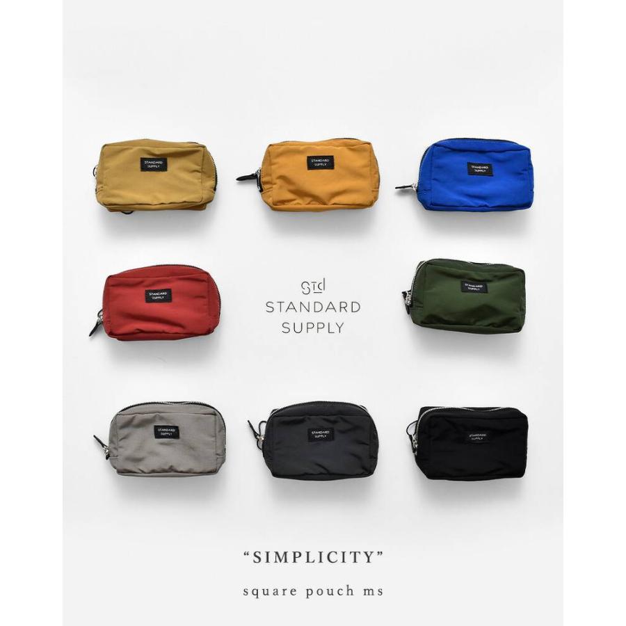 スタンダードサプライ STANDARD SUPPLY スクエア ポーチ MS SIMPLICITY square-pouch レディース : square-pouch-ms ...