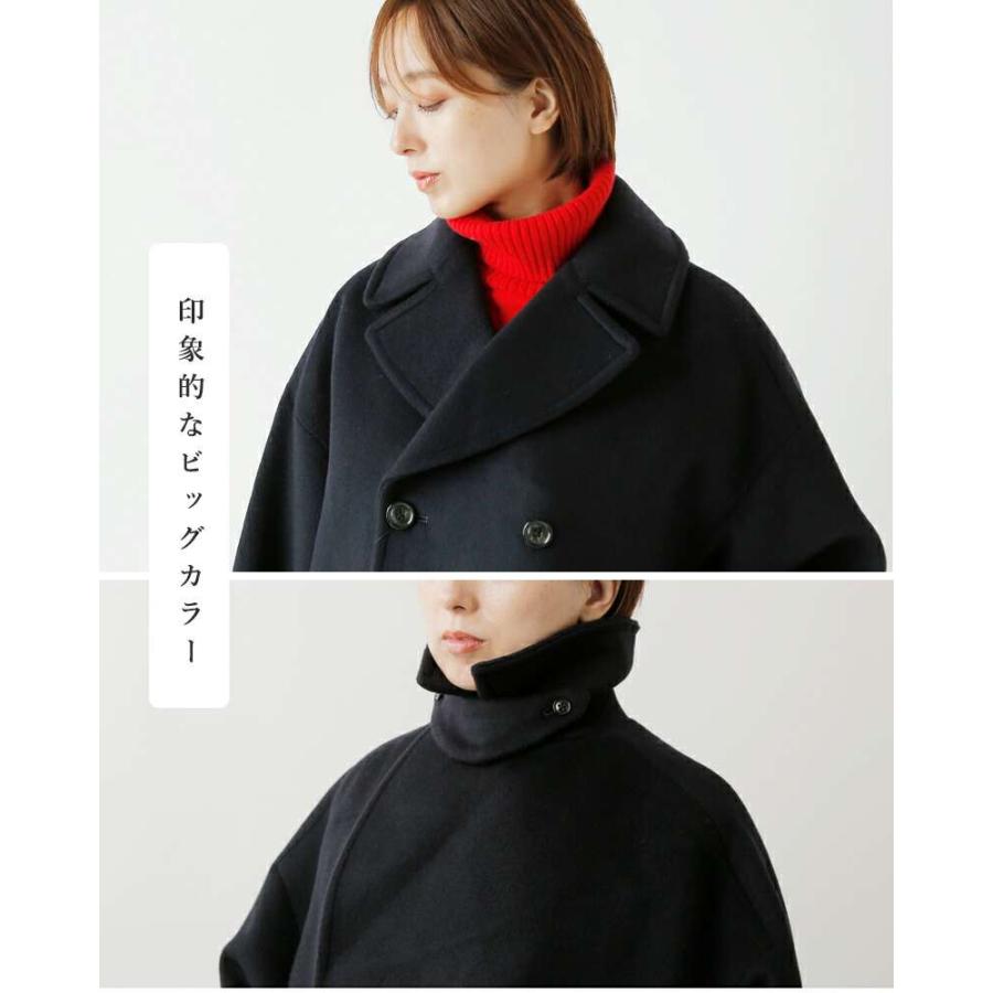 TICCA ティッカ ウール ピーコート tbea-242 レディース 2025aw新作 : aranciato ヤフー店 - 通販 - Yahoo!ショッピング