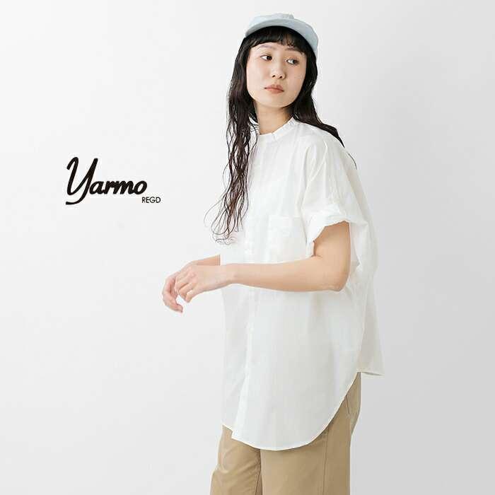 Yarmo ヤーモ ロールアップ スリーブ ボクシー シャツ yar-25ss-s29 レディース 2025ss新作 : aranciato ヤフー店 - 通販 - Yahoo!ショッピング