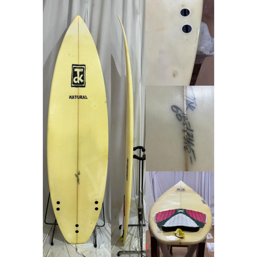 【中古】TEE DEE KAY SURF BOARD (ティーディーケーサーフボード) ショートボード [GRAY] 6’0” サーフボード ...