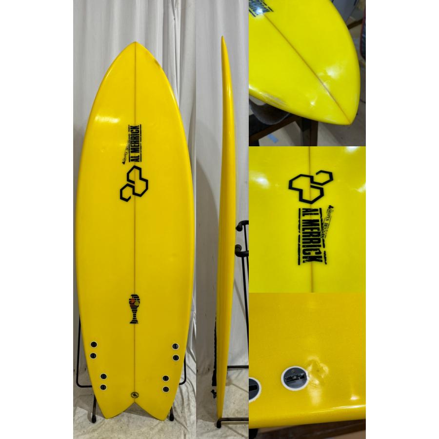 【中古】CHANNEL ISLANDS (チャネルアイランズ) AL MERRICK FISHCUIT モデル ショートボード ...