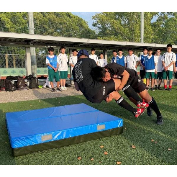 マーシャルワールド ジュニアタックルマット RUJM-BU ラグビー 受注生産 【直送品-送料別途】 マーシャルワールド MARTIAL ...