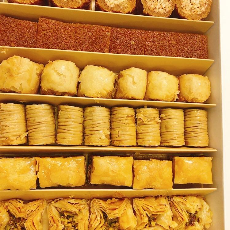 おいしい焼き菓子 バクラヴァ ミックス大625g (Al Baba) アラビックスウィーツ代表格 ナッツたっぷりパイ菓子 豪華7種類38個詰合 ...