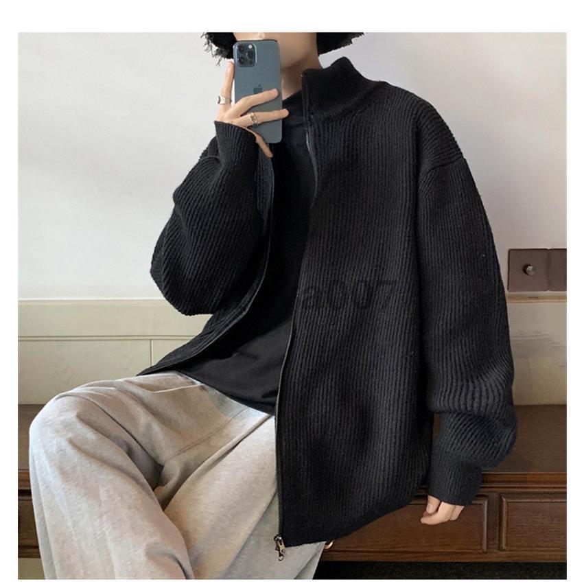 カーディガン メンズ ビジネスジャケット リブ 紳士用 ビジネス ショート ニットカーディガン アウター セーター 長袖 トップス アウター 通勤 : zq-synn-1395 : Arc ...