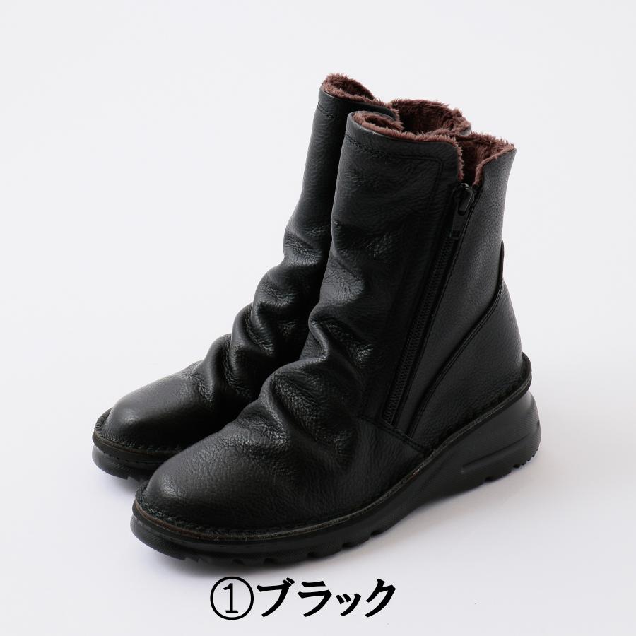 ファー 防寒 外反母趾 コンフォート ショートブーツ レディース シューズ 日本製 神戸シューズ 保温4E 幅広 甲高 小さいサイズ 靴 厚底 a0007 : 歩きやすい靴専門店アーチフィッツ ...