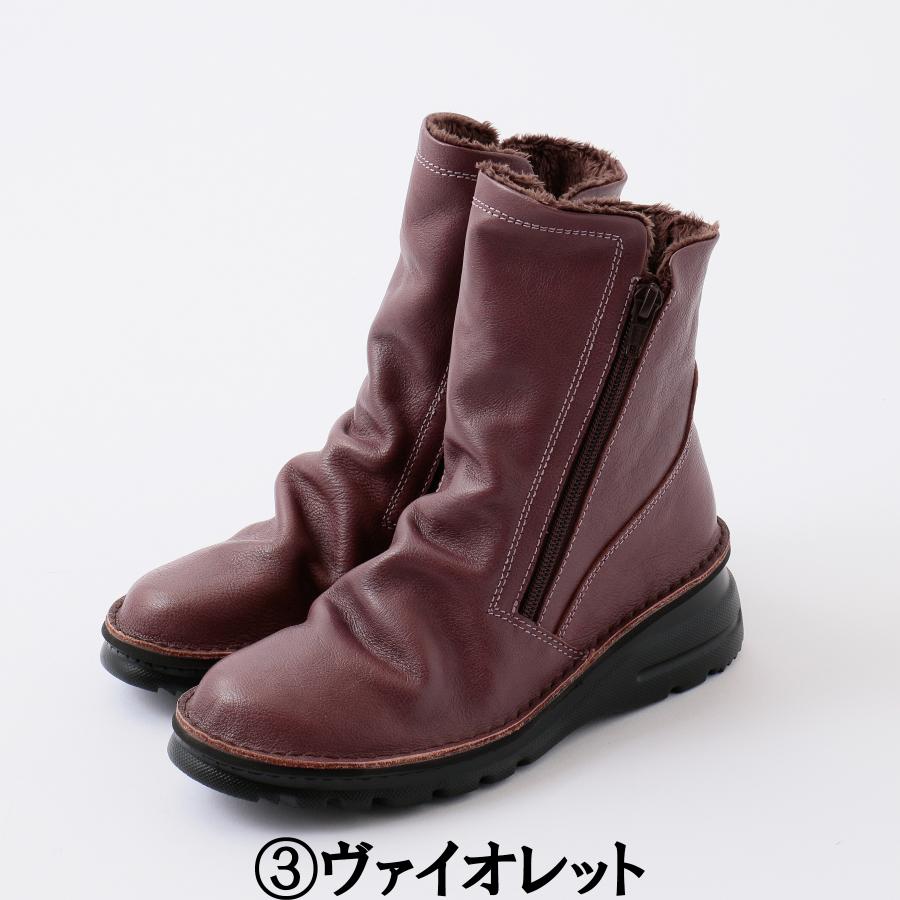 ファー 防寒 外反母趾 コンフォート ショートブーツ レディース シューズ 日本製 神戸シューズ 保温4E 幅広 甲高 小さいサイズ 靴 厚底 a0007 : 歩きやすい靴専門店アーチフィッツ ...