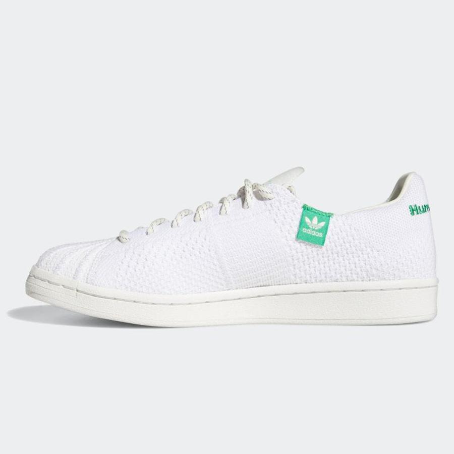 adidas（アディダス） [アディダス]プライムニットSS [PRIMEKNIT SS] コアホワイト/コアホワイト/ビビッドグリーン ...