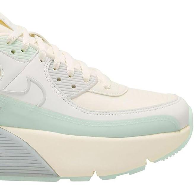 NIKE（ナイキ） エア マックス 90 LV8[W AIR MAX 90 LV8] セイル/ライトグリーン/グレー HF0782-102 ...
