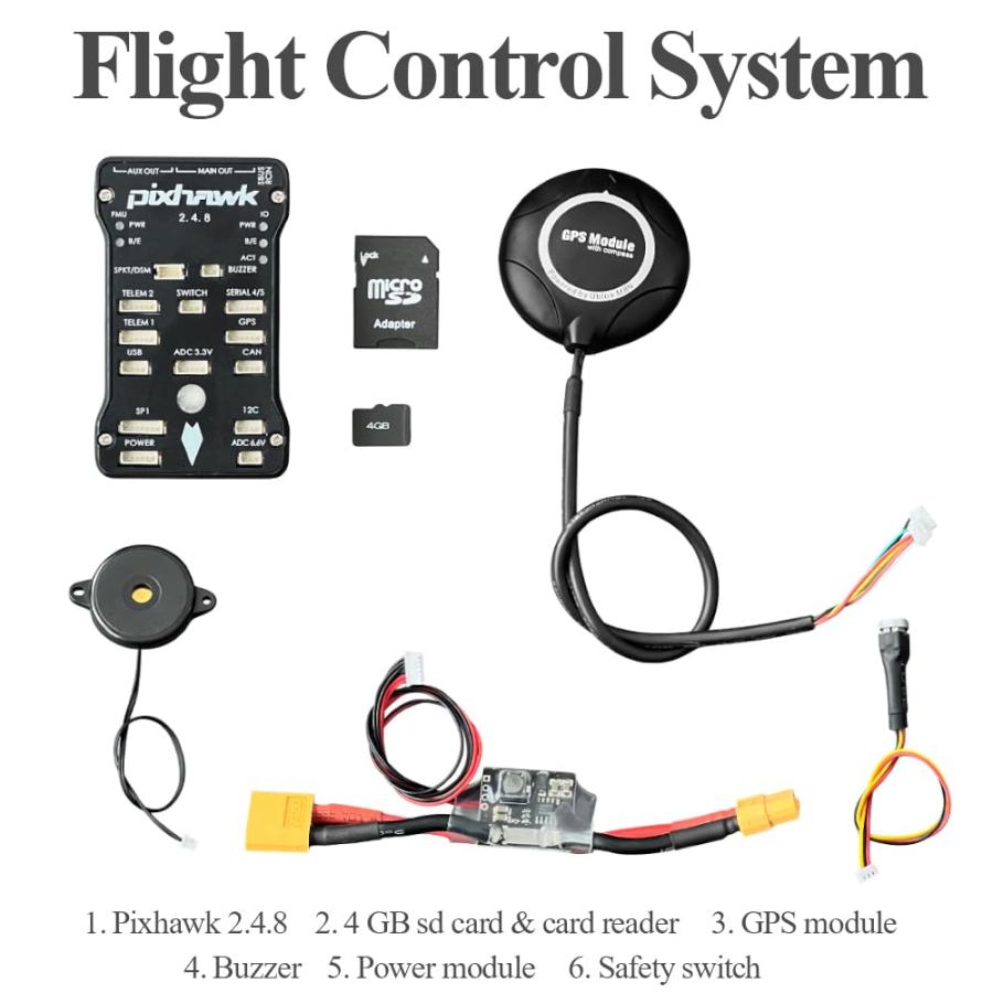 HAWK'S WORK F450ドローン・キット、 DIYクアッドコプターセット、 フレーム + Pixhawk GPS パワーモジュール : アークライト - 通販 - Yahoo!ショッピング