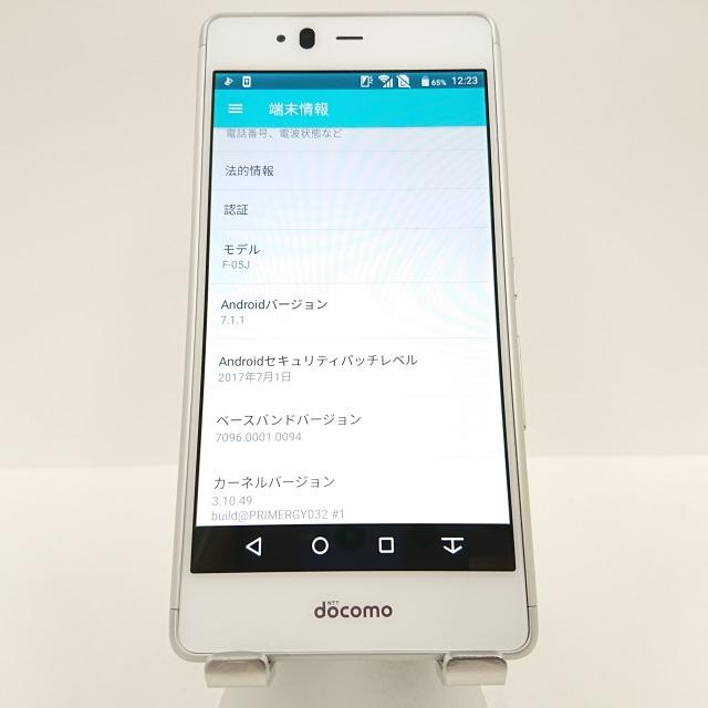 arrows Be F-05J docomo ホワイト 送料無料 即決 本体 c00594 : アークマーケット モバイル - 通販 ...