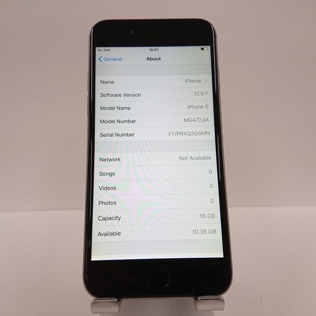 iPhone6 16GB docomo スペースグレー 送料無料 即決 本体 c00613 : アークマーケット モバイル - 通販 - Yahoo!ショッピング