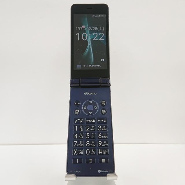 AQUOS ケータイ SH-01J docomo ブルーブラック 送料無料 即決 本体 c01684 : アークマーケット モバイル - 通販 ...