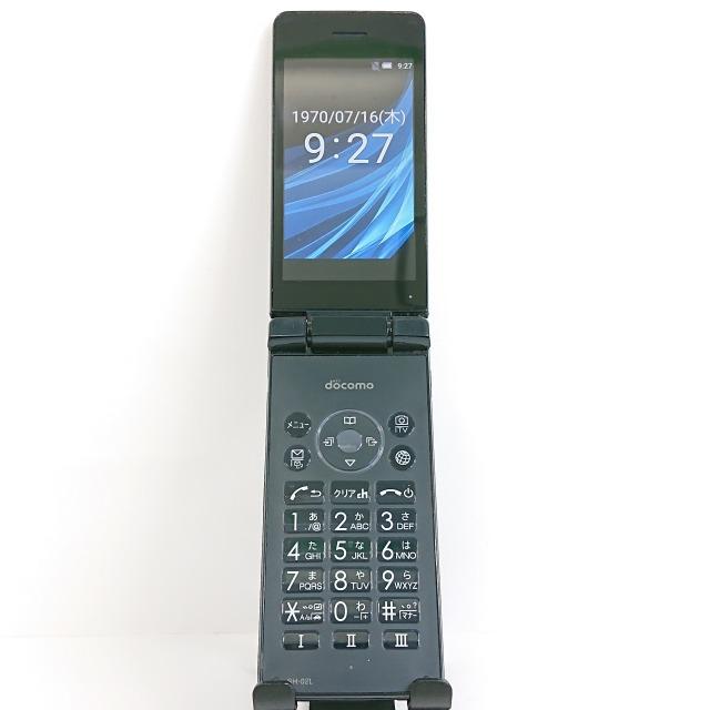 AQUOS ケータイ SH-02L docomo ブラック 送料無料 即決 本体 c03584 : アークマーケット モバイル - 通販 ...
