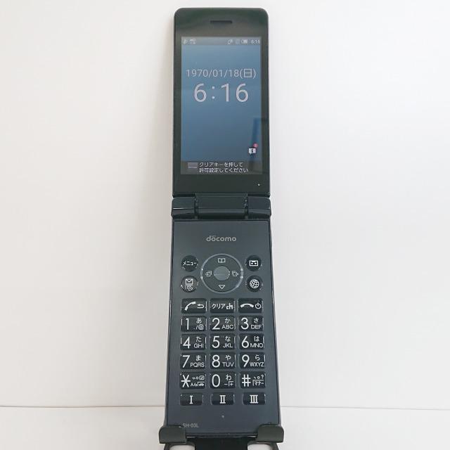 AQUOSカメラレスケータイ SH-03L docomo ブラック 送料無料 即決 本体 c03835 : アークマーケット モバイル ...