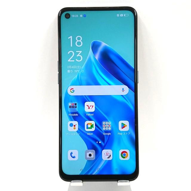 OPPO Reno5 A A101OP Y!mobile シルバーブラック 送料無料 即決 本体 c04455 : アークマーケット モバイル ...