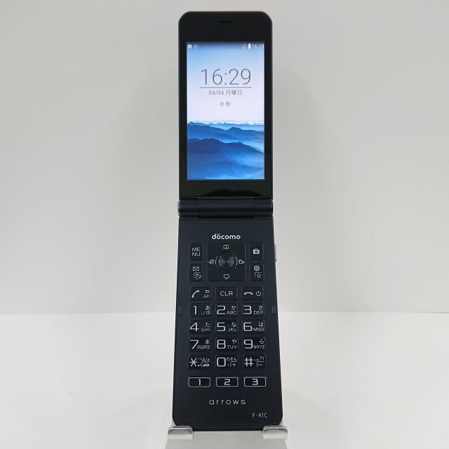 arrows ケータイ ベーシック F-41C docomo ネイビー 送料無料 即決 本体 c05245 : アークマーケット モバイル ...