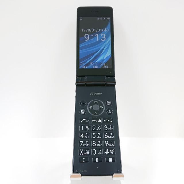 AQUOS ケータイ SH-02L ドコモ ブラック 送料無料 即決 本体 c06162 : アークマーケット モバイル - 通販 ...